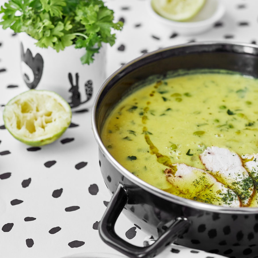 Recepte: Karija un laima zupa ar vistu